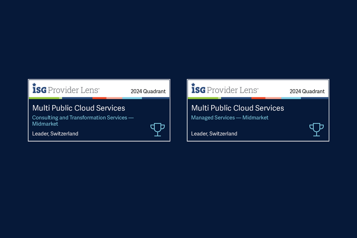 ISG Provider Lens: EveryWare als Leader bei Multi Public Cloud Services ausgezeichnet - EveryWare AG